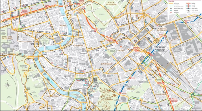 Autobuses en Roma, transporte publico sobre ruedas - Guia En Roma