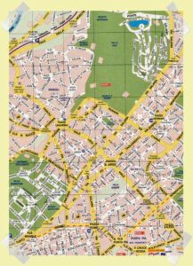 Mapa Salario Parioli- Mapa de zonas de Roma - EnRoma.com