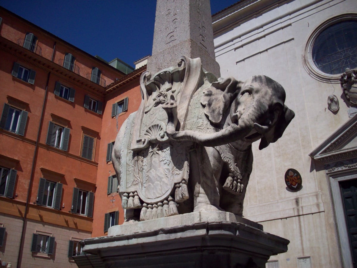 Un elefante, Bernini y Roma. CurArte con mansedumbre