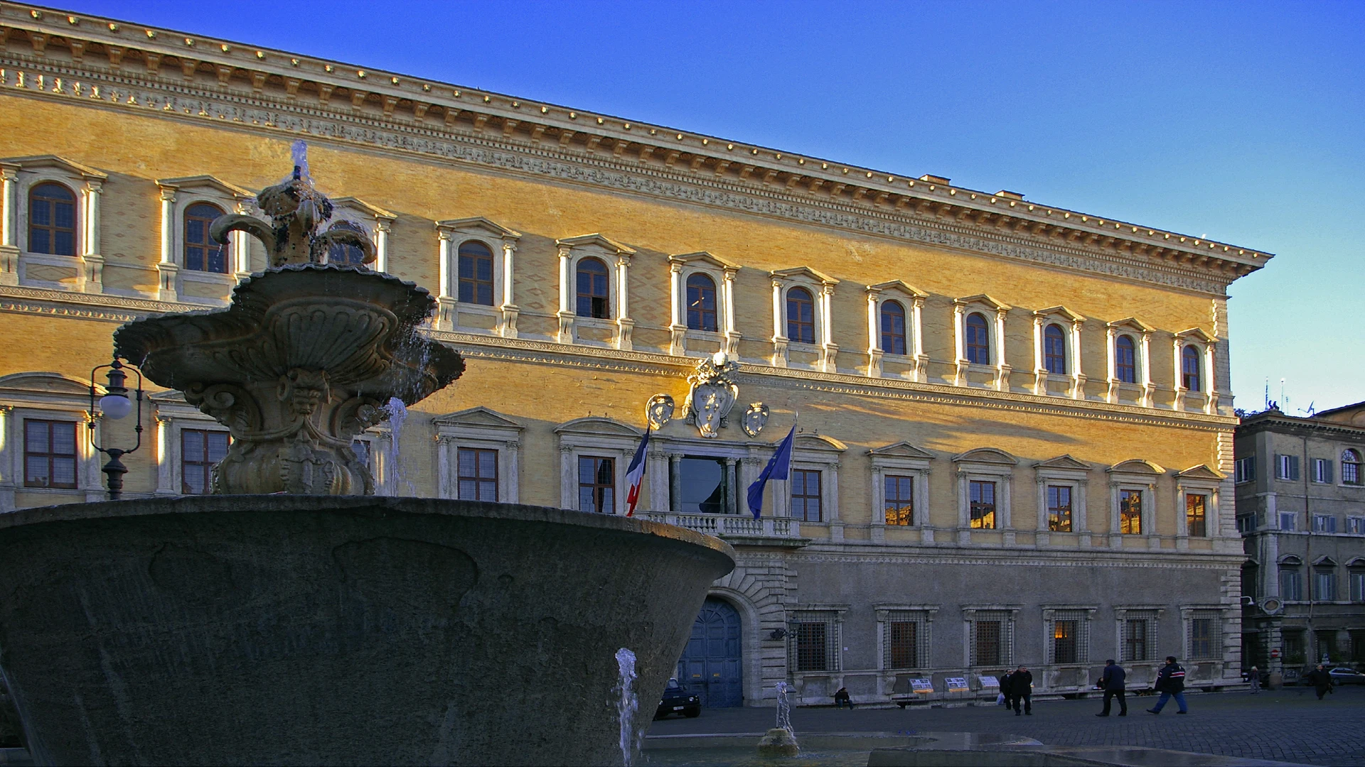 Palacio Farnese de Roma- Embajada francesa en Italia