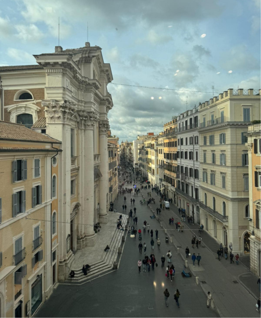 Via del Corso - Calle de compras y monumentos